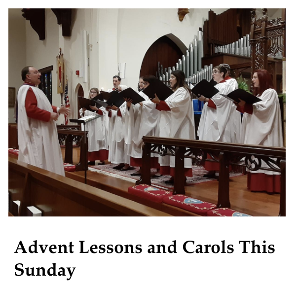 Advent Activities: Carols and Wreaths This Weekend - St. John's ...