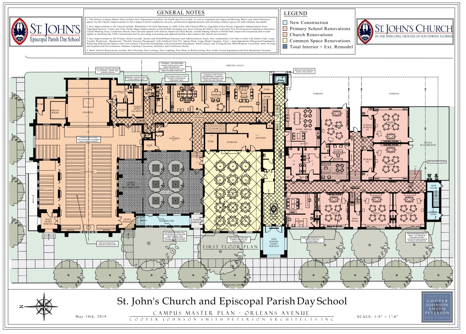 Master Plan: Facility Rendering Drafts - St. John's Episcopal Church Tampa